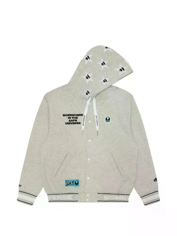 AAPE BY *A BATHING APE Logo-patch Hoodie