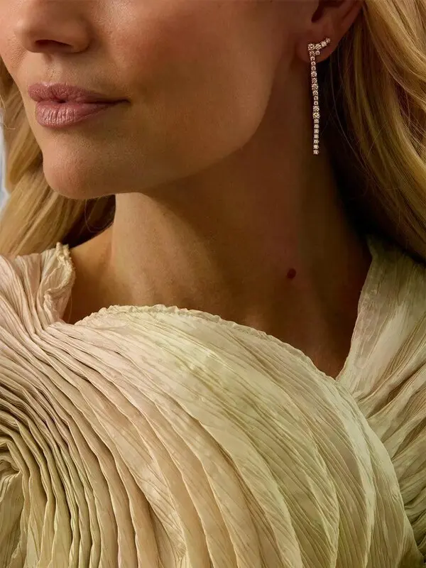 Sara Weinstock Flexion Diamond Drop Earrings