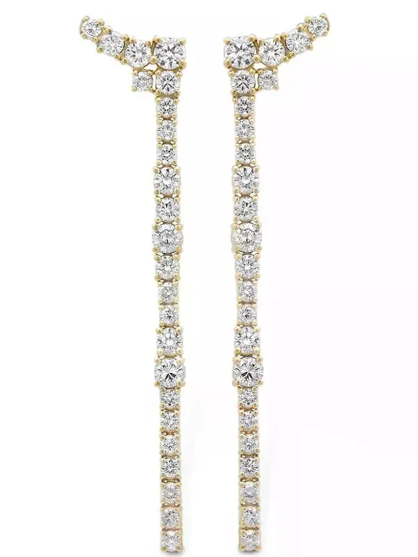 Sara Weinstock Flexion Diamond Drop Earrings
