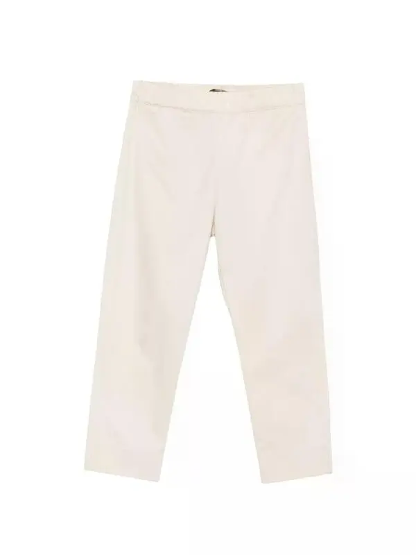 D.exterior Elasticated-waistband Cropped Trousers