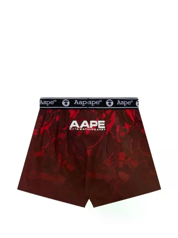 AAPE BY *A BATHING APE Moonface Gradient-camouflage Boxers