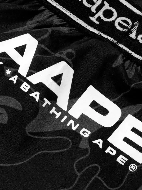 AAPE BY *A BATHING APE Moonface Gradient-camouflage Boxers