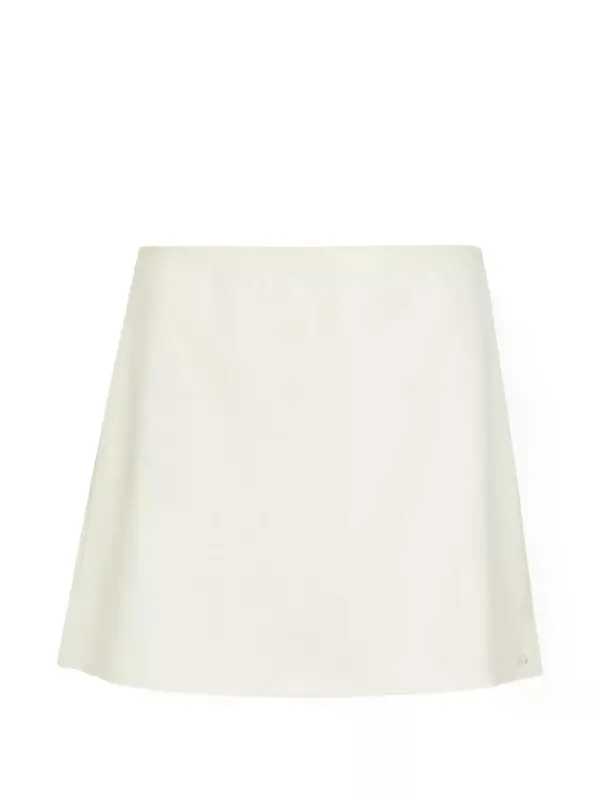 SPENCE Court A-line Mini Skirt - Neutrals