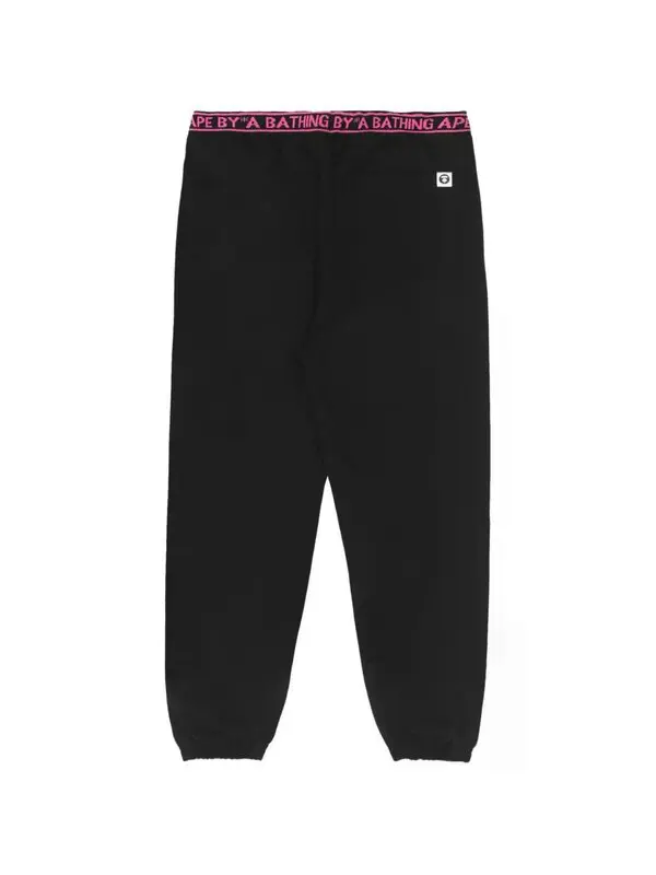 AAPE BY *A BATHING APE Moonface Embroidered Track Pants
