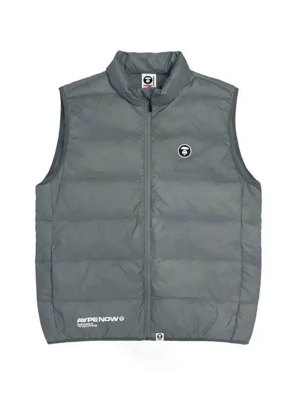 AAPE BY *A BATHING APE Moonface Patch Padded Gilet