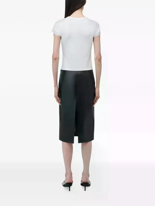 Alexander Wang Hotfix-graphic Fitted T-shirt