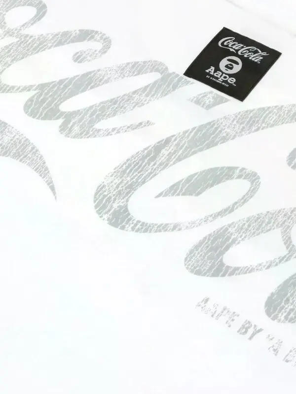 AAPE BY *A BATHING APE X Coca-cola Logo Patch Tank Top