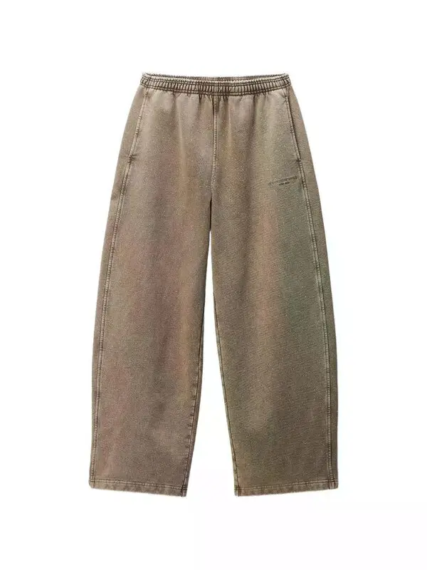 Alexander Wang Allover Hotfix Mid-rise Sweatpants
