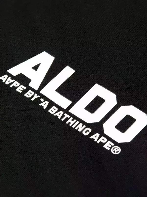 AAPE BY *A BATHING APE Moonface Logo-patch Sweatshirt