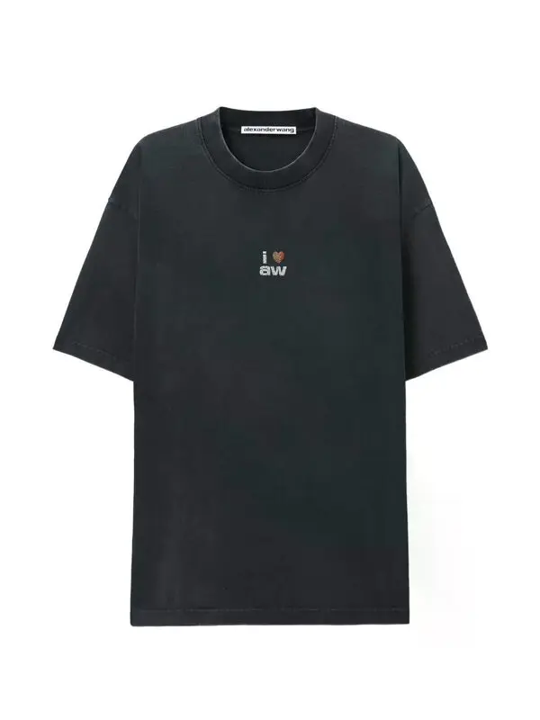 Alexander Wang Graphic-print Short-sleeve T-shirt