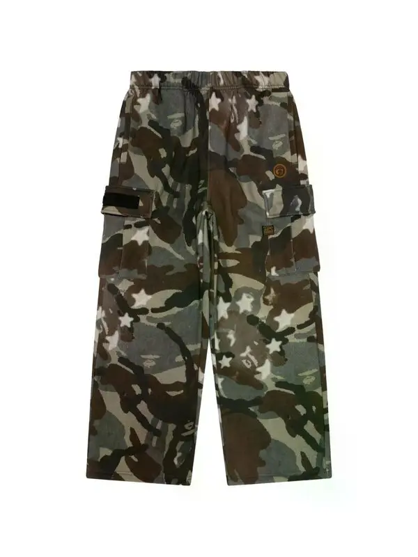 AAPE BY *A BATHING APE Camo-print Cargo Pants