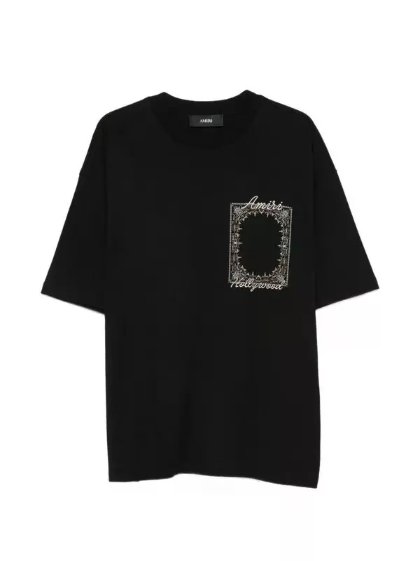 Amiri Logo-print Cotton T-shirt