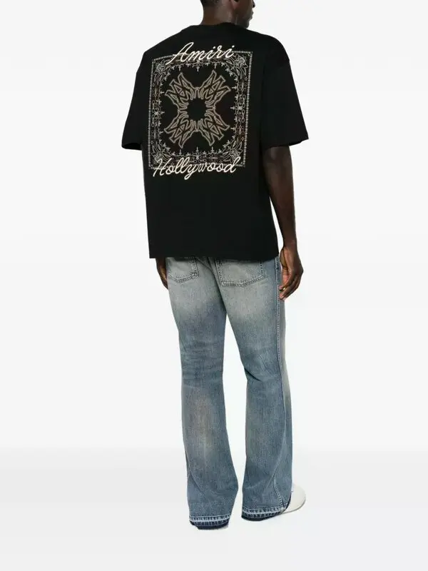 Amiri Logo-print Cotton T-shirt
