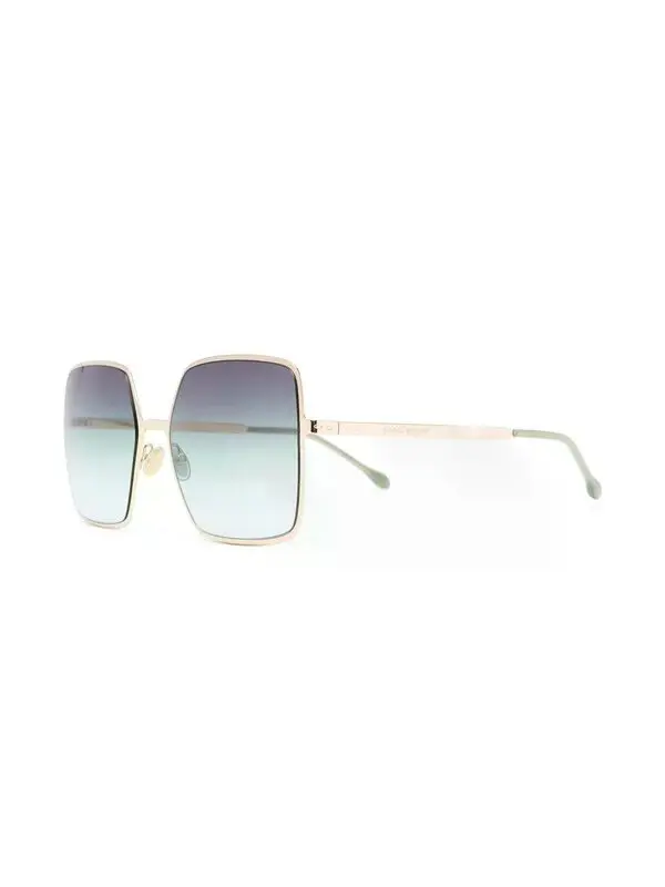 Isabel Marant Logo-engraved Oversize-frame Sunglasses