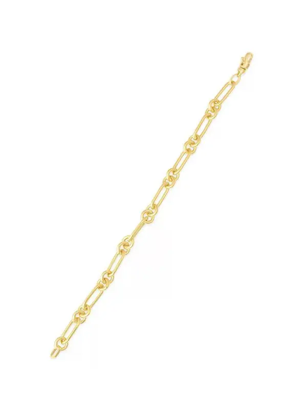 Sara Weinstock 18k Yellow Nantucket Paperclip Bracelet - Gold