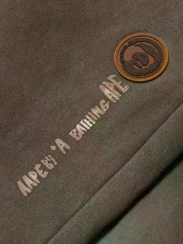 AAPE BY *A BATHING APE Moonface Logo-patch Track Pants