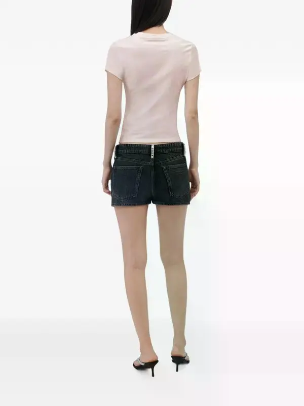 Alexander Wang Fitted Graphic Print T-shirt