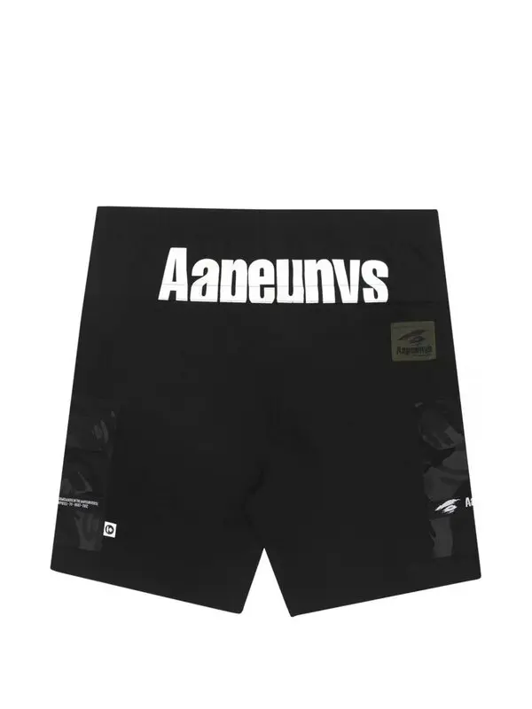 AAPE BY *A BATHING APE Moonface Printed Cargo Shorts