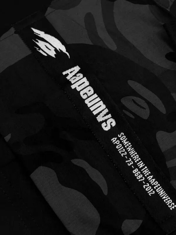 AAPE BY *A BATHING APE Moonface Printed Cargo Shorts