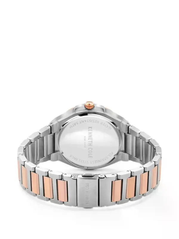 KENNETH COLE Crystal-embellished 36mm Watch