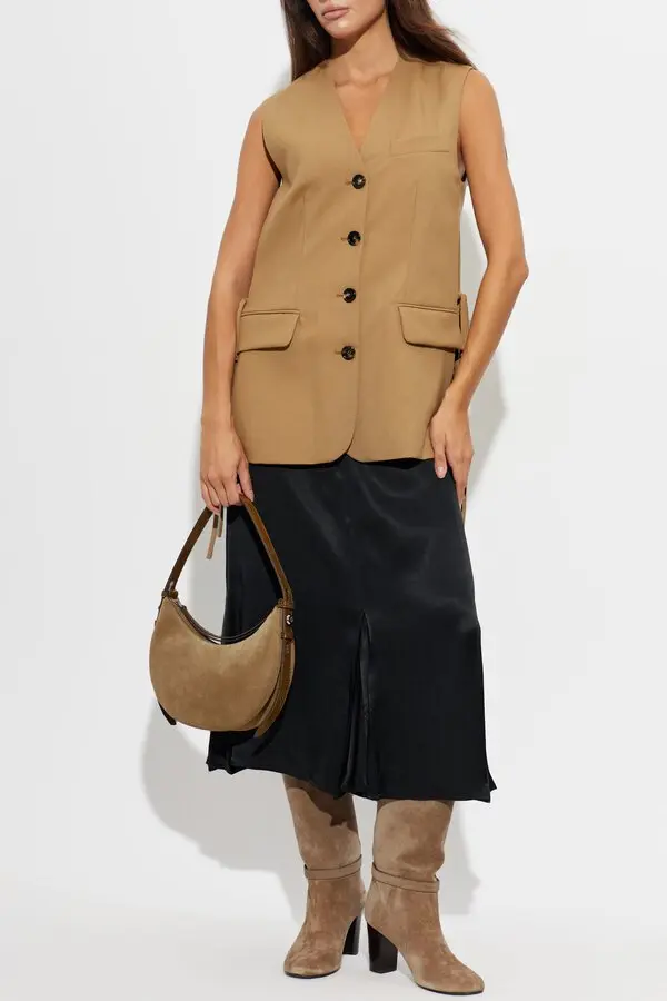 Tory Burch Romy' Suede Block Heel Boots