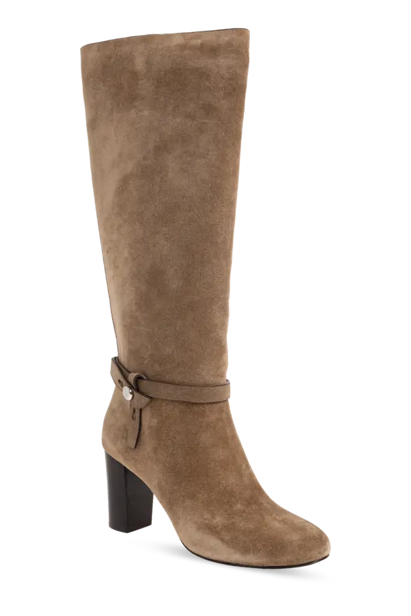Tory Burch Romy' Suede Block Heel Boots