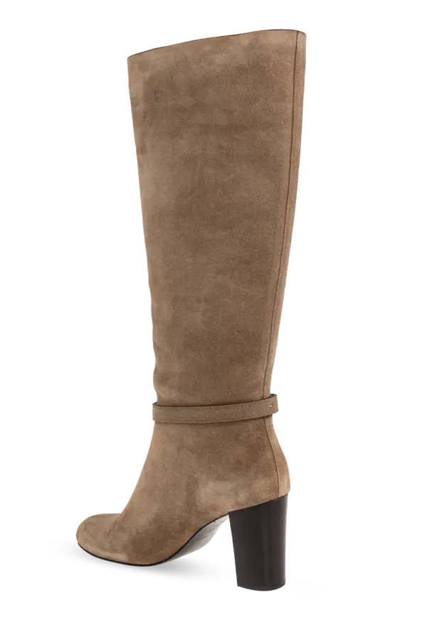 Tory Burch Romy' Suede Block Heel Boots