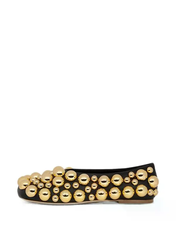A.W.A.K.E. Mode Sphere Embellished Ballet Flats
