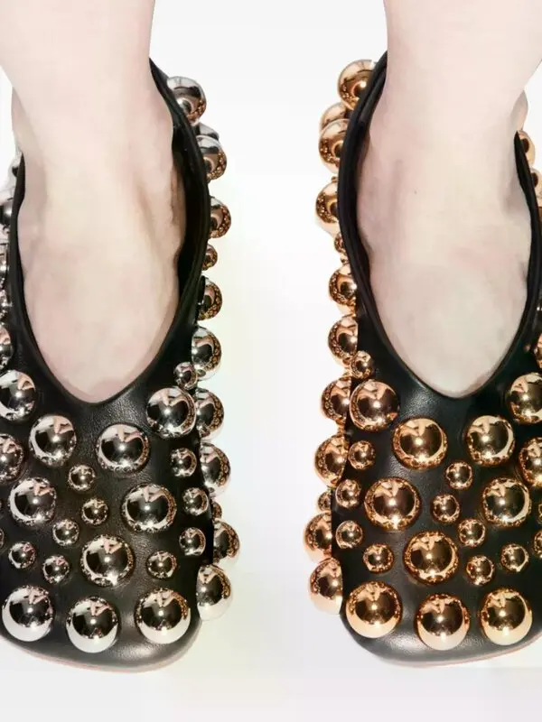 A.W.A.K.E. Mode Sphere Embellished Ballet Flats