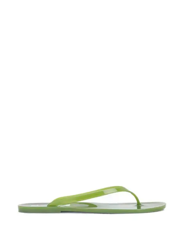 Christopher Esber Jelly Flip Flops - Green