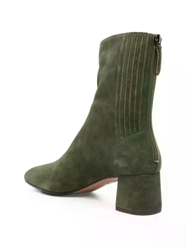 AQUAZZURA Saint Honoré Rear-zip Ankle Boots