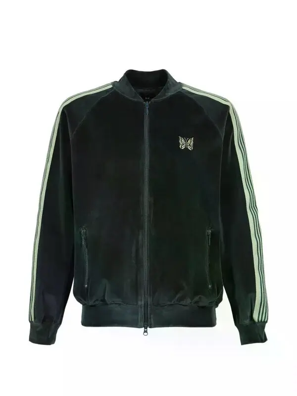 Needles Rib Collar Track Jacket - Green