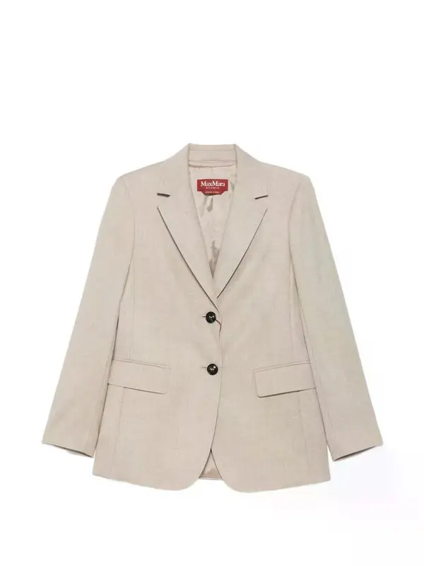 Max Mara Single-breasted Notched-lapel Blazer