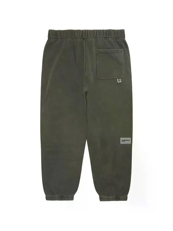 AAPE BY *A BATHING APE Now Moonface Logo-patch Track Pants