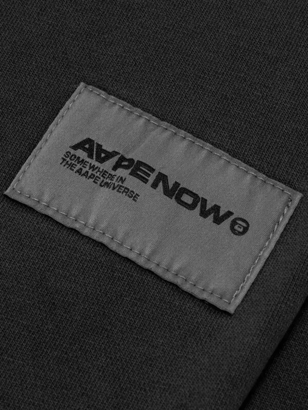 AAPE BY *A BATHING APE Now Moonface Logo-patch Track Pants