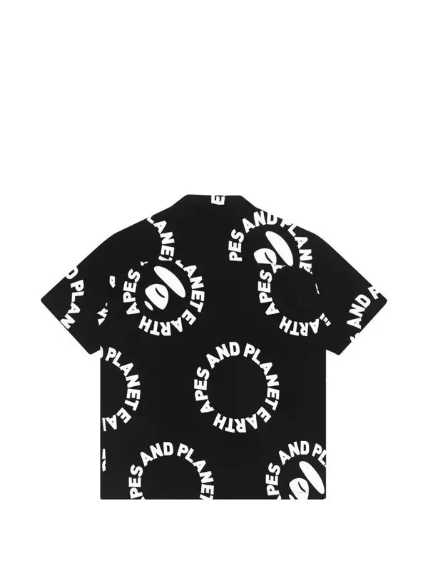AAPE BY *A BATHING APE Logo-print Short-sleeve Shirt