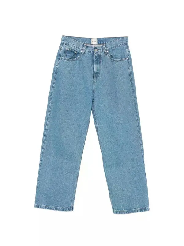 ARTE ANTWERP Logo-print Straight-leg Jeans
