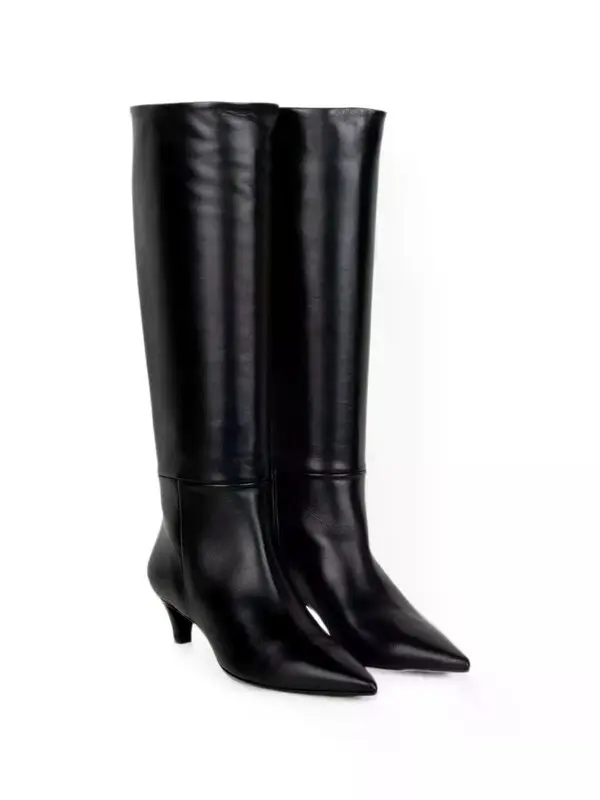 CHANTAL Pointed-toe Kitten-heel Boots