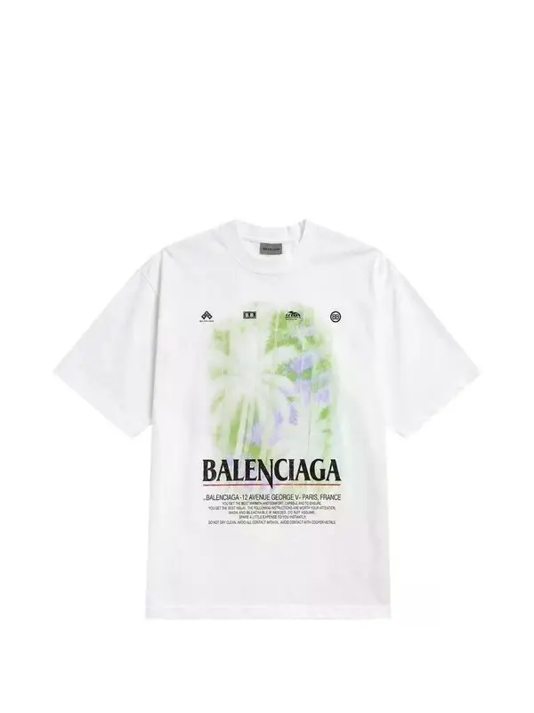 Balenciaga The Window Medium Fit T-shirt - White