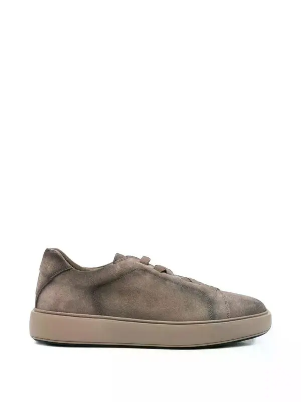 Officine Creative Suede Lace-up Sneakers