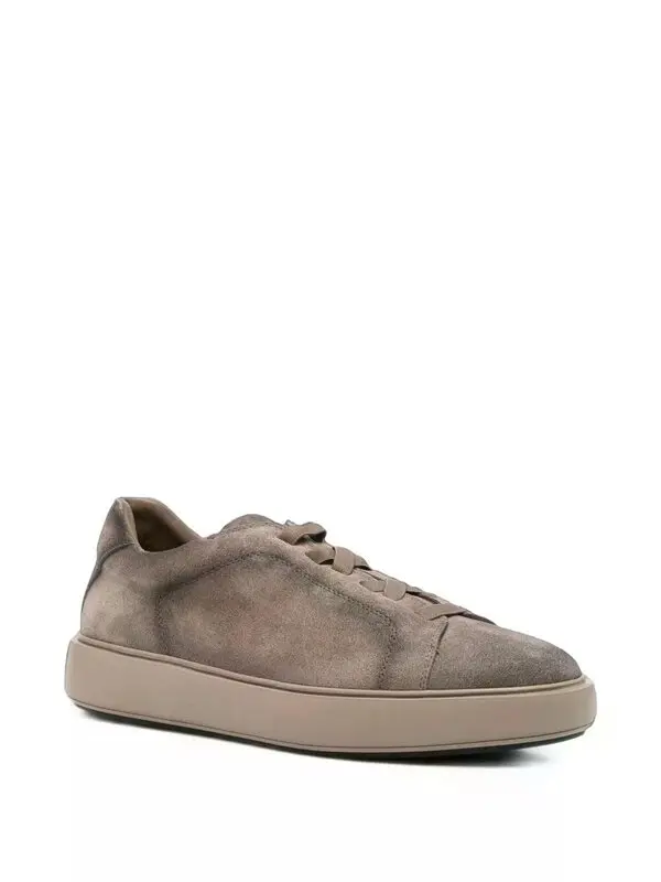 Officine Creative Suede Lace-up Sneakers
