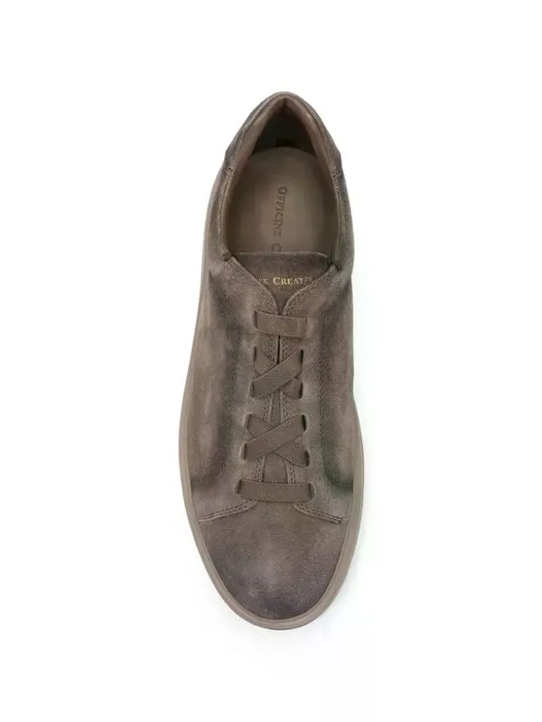 Officine Creative Suede Lace-up Sneakers