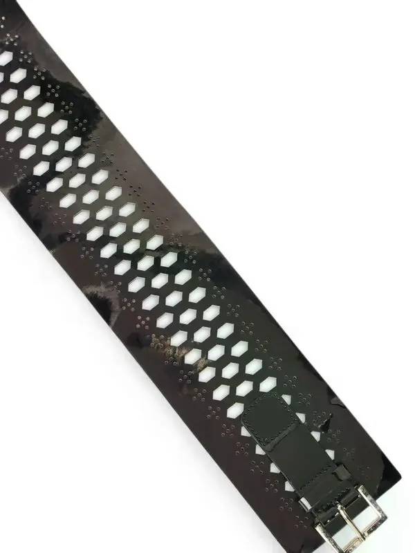 Alberta Ferretti Perforated Belt