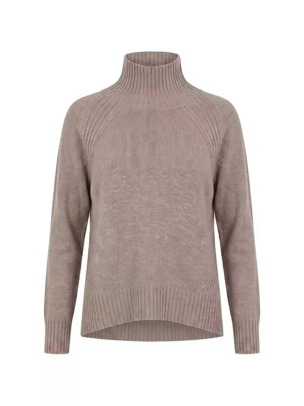 DONDUP Ribbed-knit Roll-neck Sweater