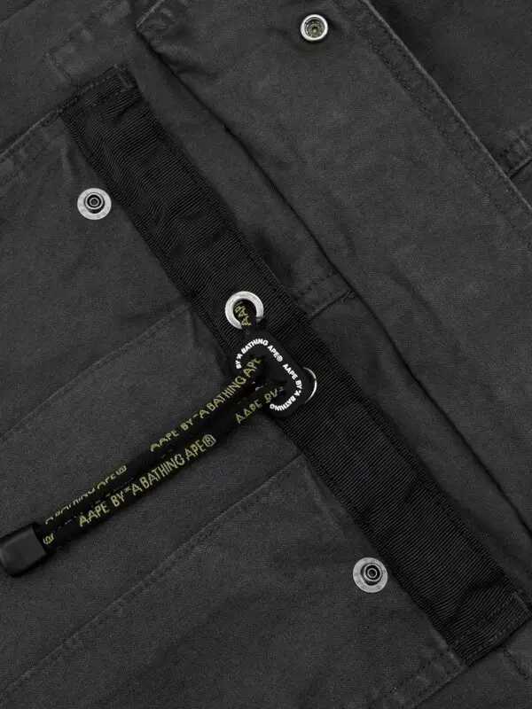 AAPE BY *A BATHING APE Moonface Woven Cargo Shorts