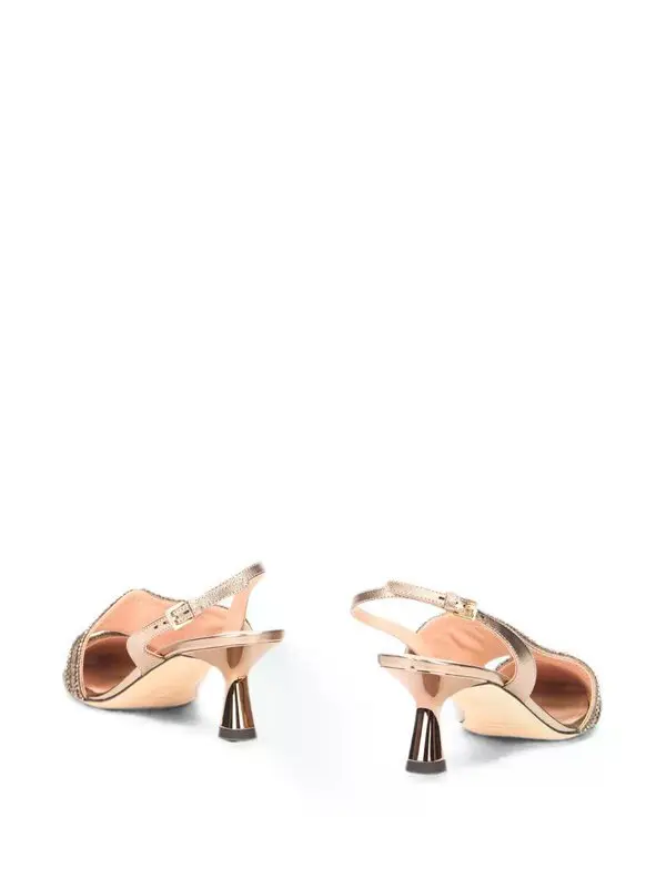 Alberta Ferretti Sequin-embellished Pointed-toe Pumps