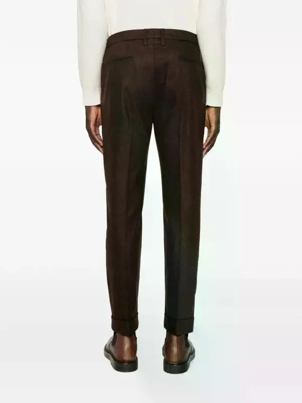 Jacob Cohen Pressed-crease Turned-up Trousers