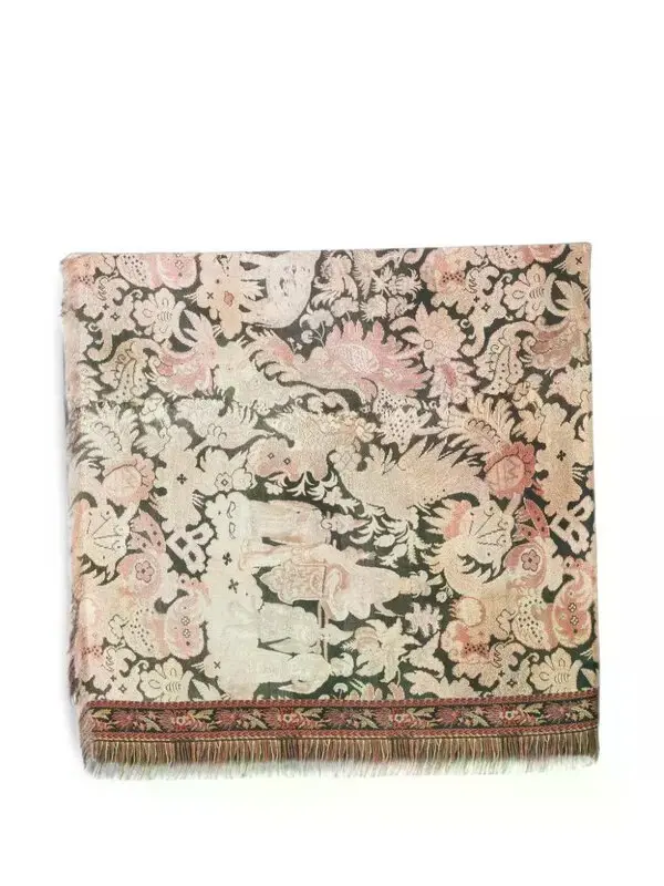 PIERRE-LOUIS MASCIA Pancake Frayed-edge Scarf