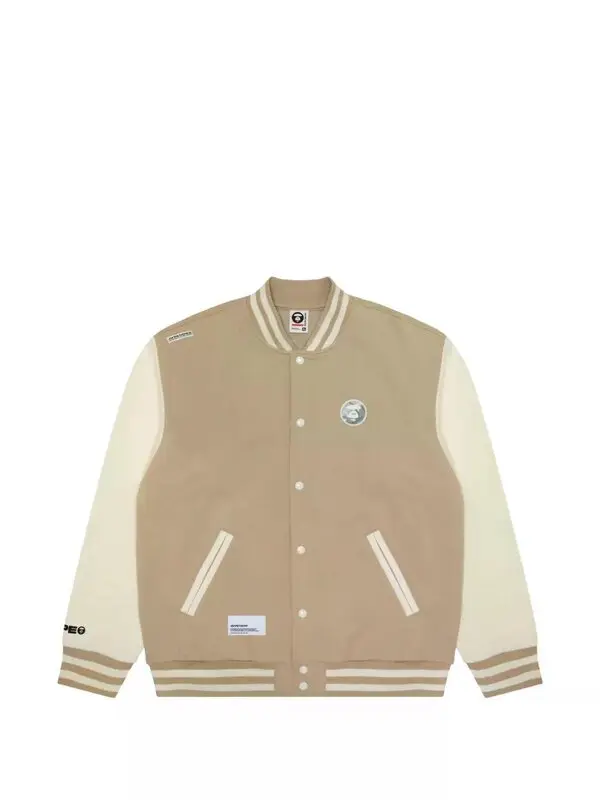 AAPE BY *A BATHING APE Moonface Patch Bomber Jacket