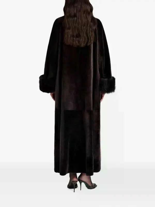Nour Hammour Sima Kong Matriarch Coat - Brown